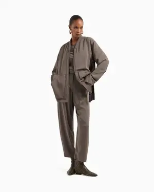 Giorgio Armani Blouse In Triple Silk Georgette