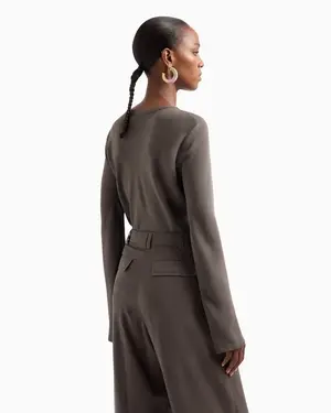 Giorgio Armani Blouse In Triple Silk Georgette