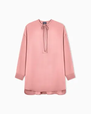 Giorgio Armani Blouse In Triple Silk Georgette
