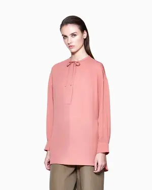 Giorgio Armani Blouse In Triple Silk Georgette