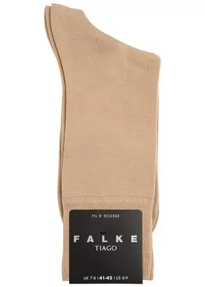 Falke Tiago Cotton-blend Socks - Beige