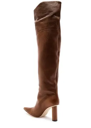 A.W.A.K.E. Mode Maya 90 Leather Over-the-knee Boots