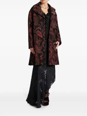 Etro Metallic Ruffled Jumper