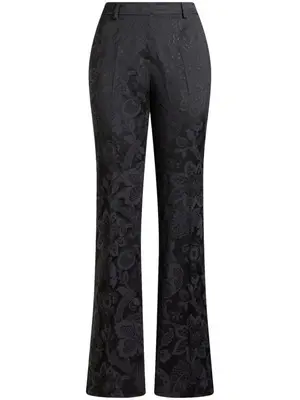 Etro Tonal-design Jacquard Trousers