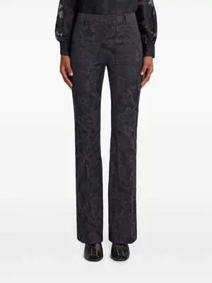 Etro Tonal-design Jacquard Trousers