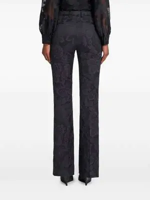 Etro Tonal-design Jacquard Trousers