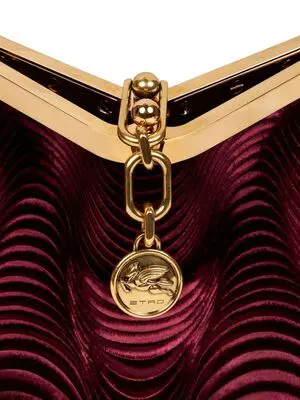 Etro Small Velvet Vela Bag - Red