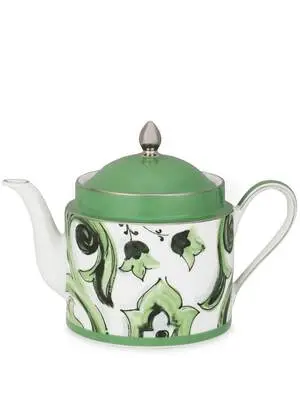 Dolce & Gabbana Graphic-print Teapot - White