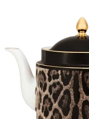 Dolce & Gabbana Leopard-print Teapot