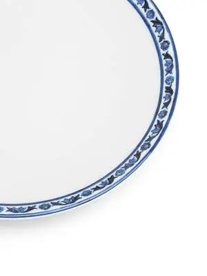 Dolce & Gabbana Mediterraneo-trim Dessert Plates - White