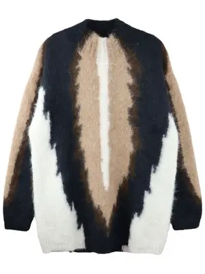 WALTER VAN BEIRENDONCK Big Foot Sweater - Neutrals