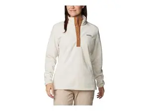 Columbia Benton Springs 1/2 Snap Pullover Ii - White