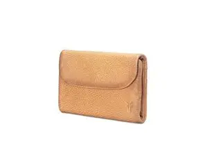 THE FRYE COMPANY Nora Knotted Small Wallet Wallet Handbags Cream Metallic Beige