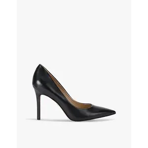 Sam Edelman Hazel Pointed-toe Leather Courts - Black