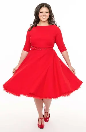 Unique Vintage 3/4 Sleeve Day Dresses