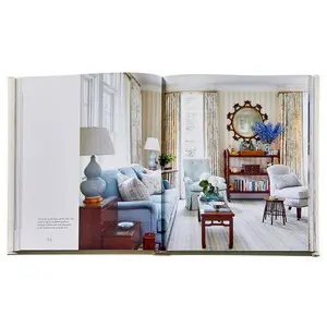 GRAPHIC IMAGE The Principles Of Pretty Rooms Leather Coffee Table Book