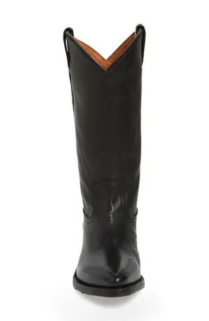 THE FRYE COMPANY Billy Pull-on Boots - Black Leather