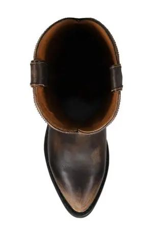 THE FRYE COMPANY Billy Pull-on Boots - Distressed Black