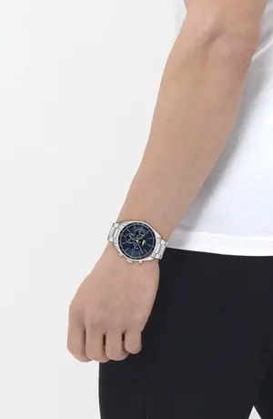 Lacoste Boston Chronograph Bracelet Watch - Navy