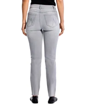 NIC+ZOE Mid Rise Straight Ankle Jeans