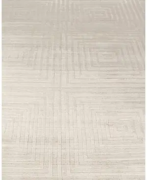 EXQUISITE RUGS Castelli 3975 Area Rug, 6' X 9 - Ivory