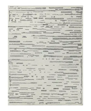 EXQUISITE RUGS Carmel 6857 Area Rug, 8' X 10 - Ivory/grey