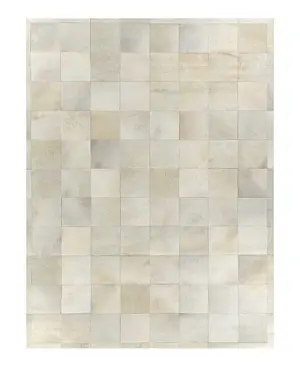 EXQUISITE RUGS Natural Hide 8264 Area Rug, 5' X 8 - White