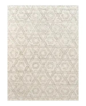 EXQUISITE RUGS Caprice 2707 Area Rug, 5' X 8' Silver/ivory