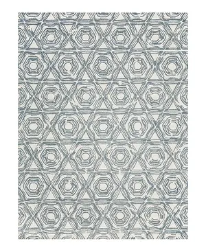 EXQUISITE RUGS Caprice 2708 Area Rug, 5' X 8 - Dark Blue/