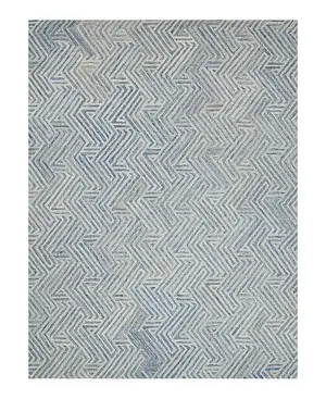 EXQUISITE RUGS Naturals 6783 Area Rug, 6' X 9 - Blue/ivory