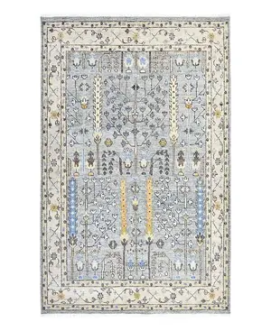 TIMELESS RUG DESIGNS Sydney S3389 Area Rug, 3' X 5 - Light Gray