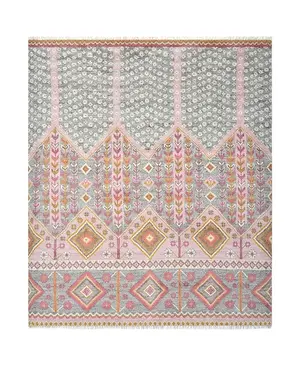 TIMELESS RUG DESIGNS Hudson S3399 Area Rug, 3' X 5 - Pink