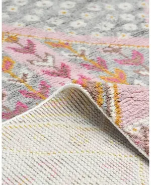 TIMELESS RUG DESIGNS Hudson S3399 Area Rug, 3' X 5 - Pink