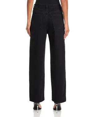 Steve Madden Rhinestone Trim Pants - Black