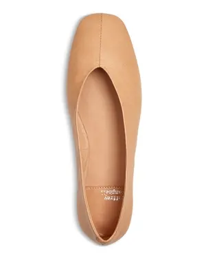 Jeffrey Campbell Fathom Ballet Flats - Buff