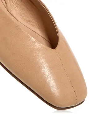 Jeffrey Campbell Fathom Ballet Flats - Buff