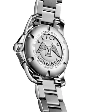 LONGINES Conquest 41mm Watch - Silver/silver