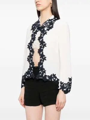 EDWARD ACHOUR PARIS Guipure-lace Tailored Jacket