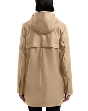 Hunter Acacia Rubberized Rain Jacket - British Tan
