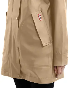 Hunter Acacia Rubberized Rain Jacket - British Tan