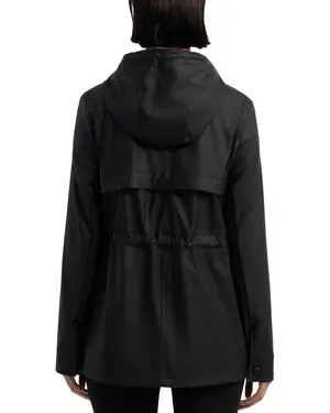 Hunter Abbey Short Rubberized Rain Jacket