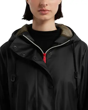 Hunter Abbey Short Rubberized Rain Jacket