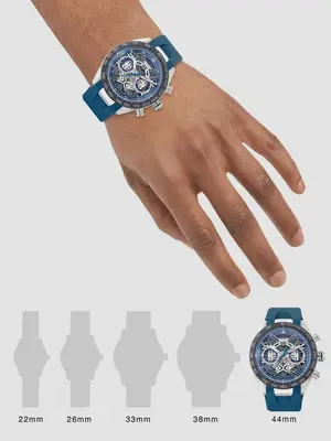 Tag Heuer Carrera Th-20 Extreme Titanium & Rubber Watch/44mm