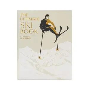 GRAPHIC IMAGE The Ultimate Ski Book Leather Coffee Table Book - Ivory