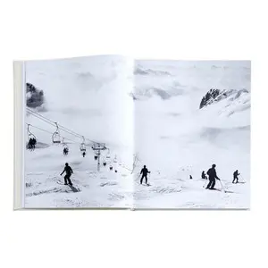 GRAPHIC IMAGE The Ultimate Ski Book Leather Coffee Table Book