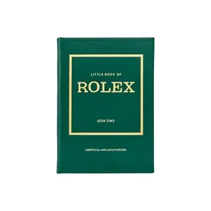 GRAPHIC IMAGE Little Book Of Rolex Leather Edition - Emerald