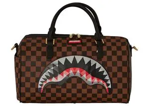 SPRAYGROUND Sip Lenticular Chomp Duffle - Brown