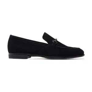 CARLOS BY CARLOS SANTANA Louis Bit Loafer - Black Suede