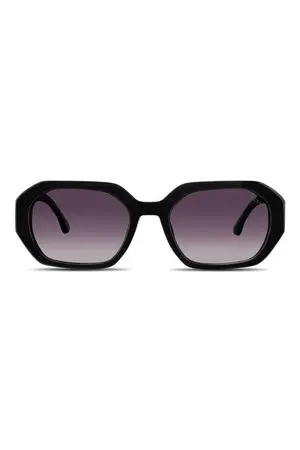 VELVET EYEWEAR Nina Sunglasses - Black
