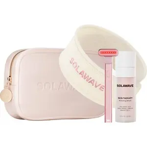 SOLAWAVE 4-in-1 Red Light Skin Care Wand Set - Pink